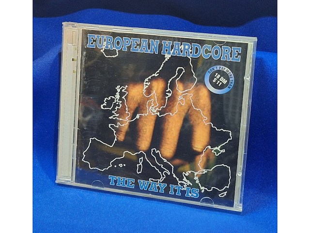 EUROPEAN HARDCORE - The way it is (punk hardcore CD)