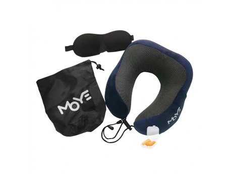 MOYE Neck Pillow Dark Blue