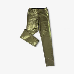 Vintage Yes Or No Zlatne Metalik Helanke