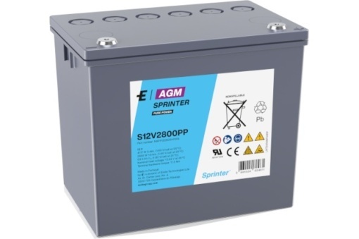 Baterija Exide SPRINTER S12V2800PP 12V 75,6Ah(C20)