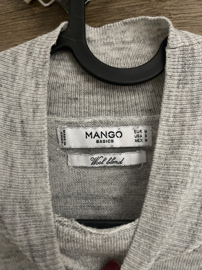 MANGO wool blend dzemper