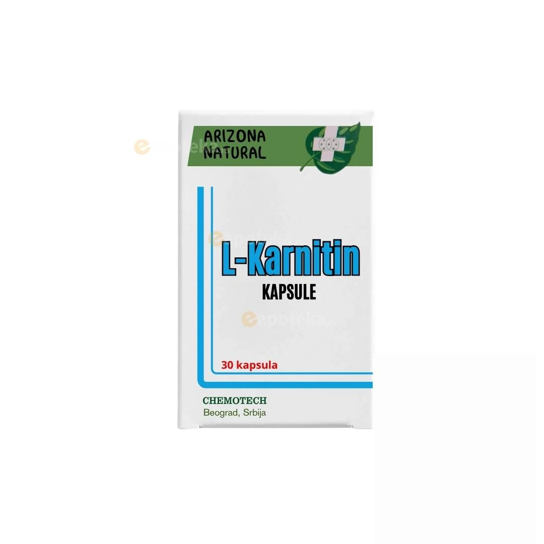 Chemotech MeDizina Natur L-Karnitin 400 mg 30 Kapsula
