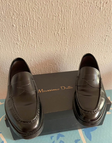 SNIZENO! Massimo Dutti elegant men loafers size 44