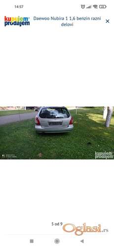 Daewoo Nubira 1 1.6 benzin 16v razni delovi