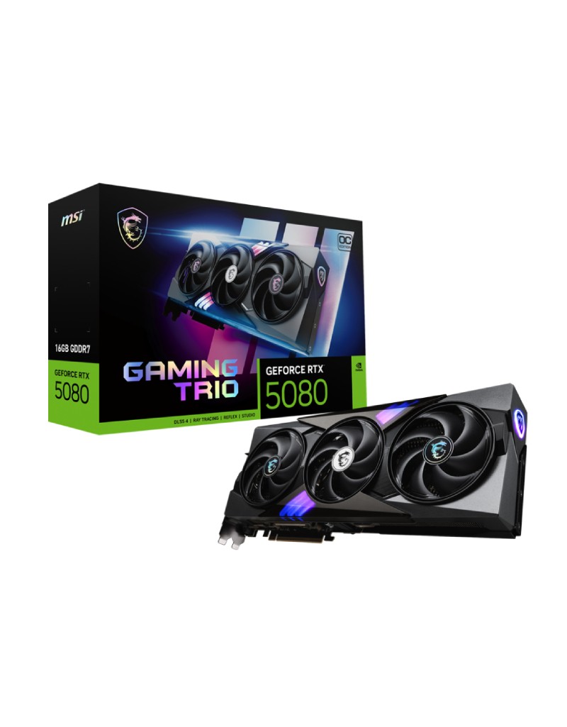 MSI GeForce RTX 5080 16G GAMING TRIO OC