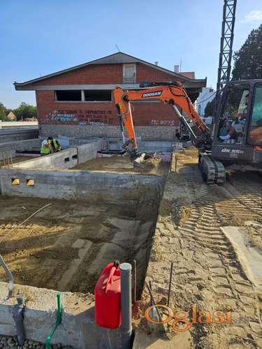 Rušenje objekata, odvoz šuta i zemlje