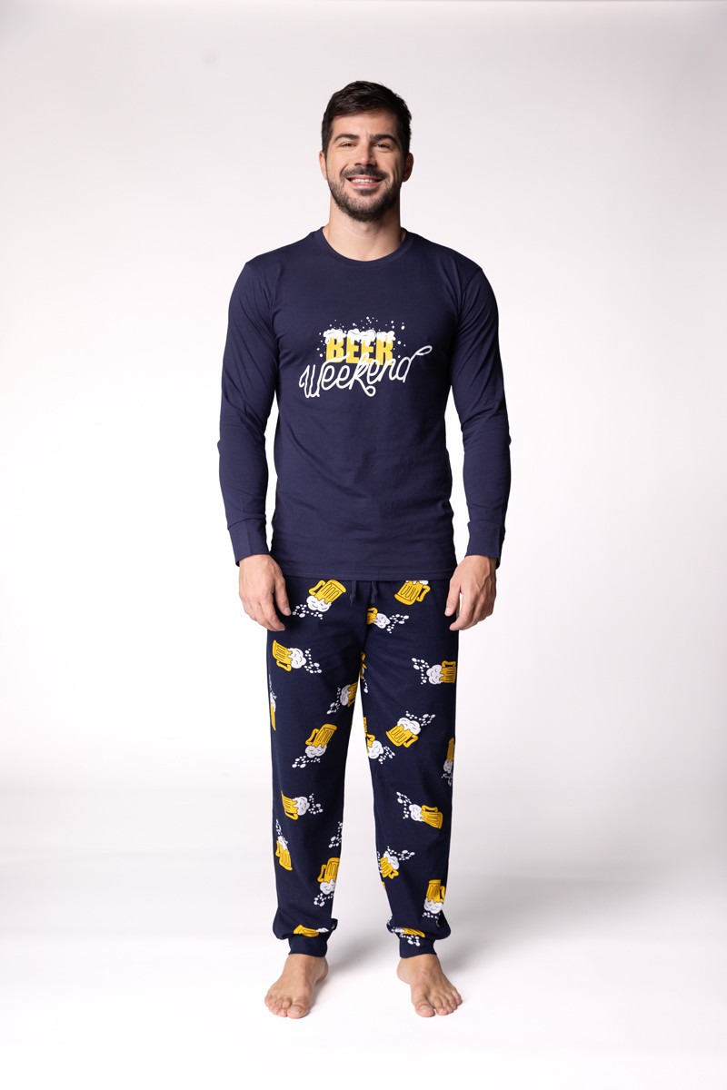 SF muški kоmplеt pidžamе BEER DD FW25
