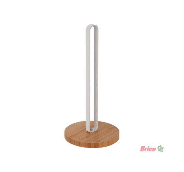 NOSAČ UBRUSA METAL-DRVO BELI 32cm