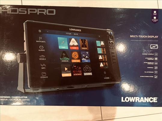 Lowrance Hds 16pro +activ target2 novo