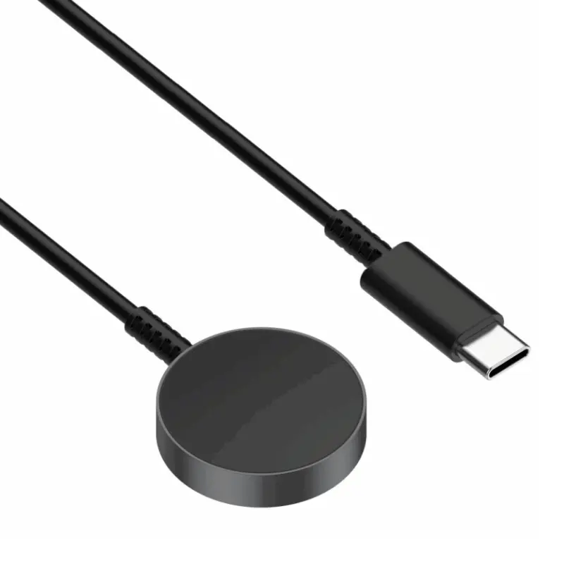Punjac za Samsung Galaxy watch 7,6,5,4,3,Active 1,2 Classic,FE,Ultra,Type C crni