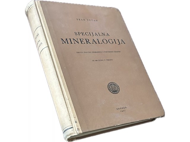 Specijalna Mineralogija - Dr.Fran Tućan