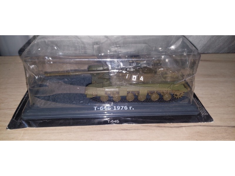 DeAgostini Soviet Tank T-64V (1976) 1:43