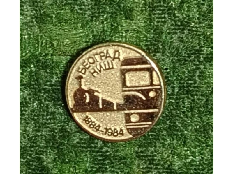 PRUGA BEOGRAD NIŠ 1884-1984.