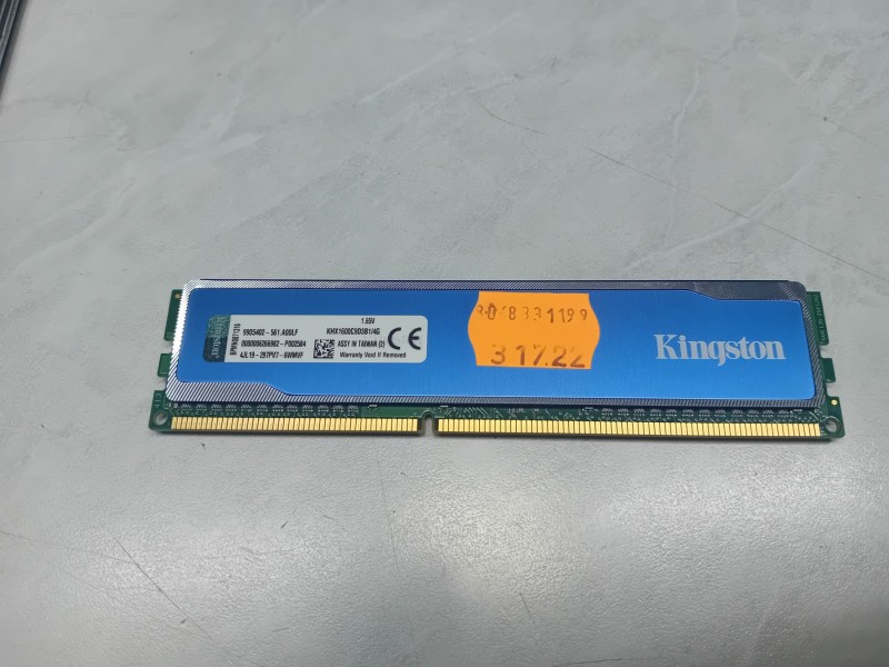 4gb ddr3 kingston HyperX 1600mhz ispravna