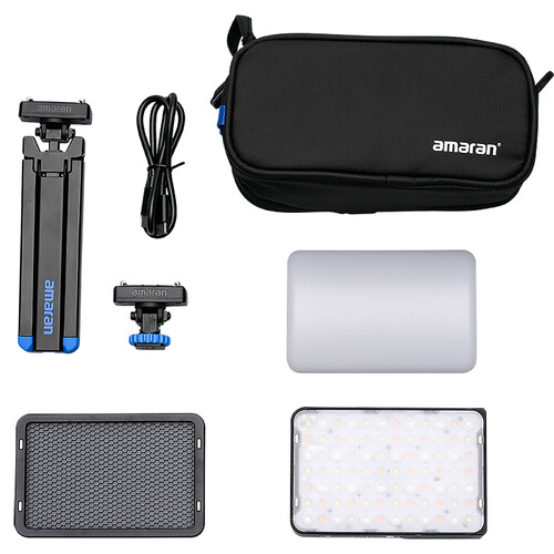 Amaran Ace 25x Bi-Color LED Light Panel All-in-One Creator Kit (Charcoal)