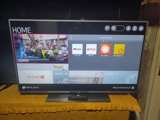 LG smart 50lb580v ful hd 400hz wifi t2 perfektan