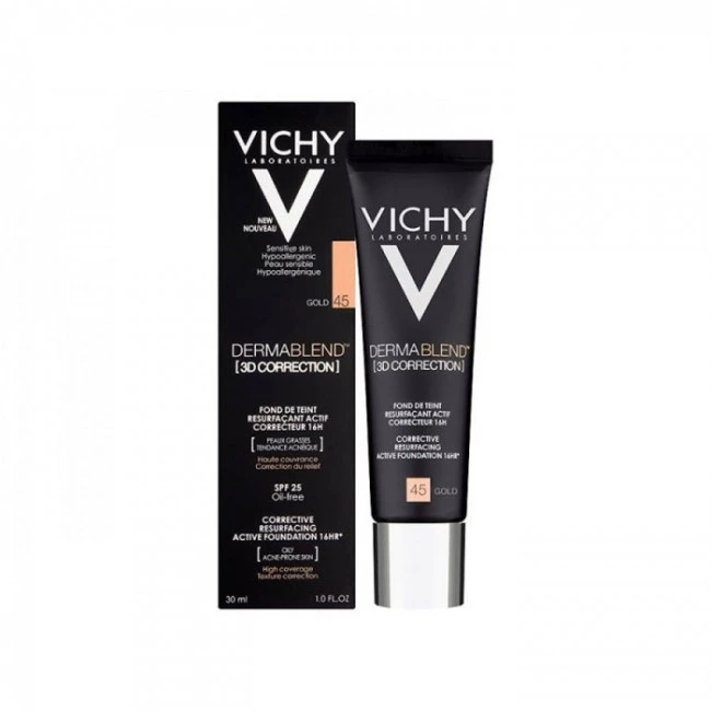Vichy Dermablend 3D Correction SPF25 tečni puder 45