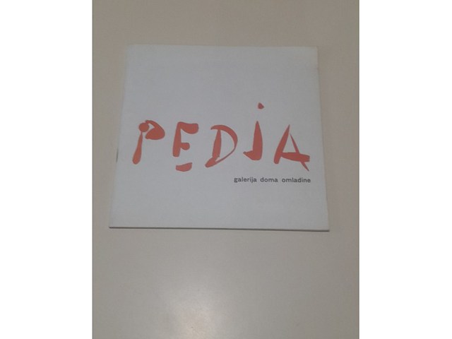 Pedja Milosavljević izložba 1968. (Pedjina posveta )