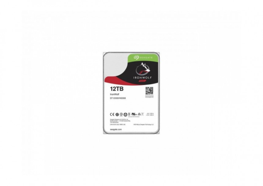 HDD Seagate 12TB IronWolf ST12000VN0008 7200RPM 256MB NAS