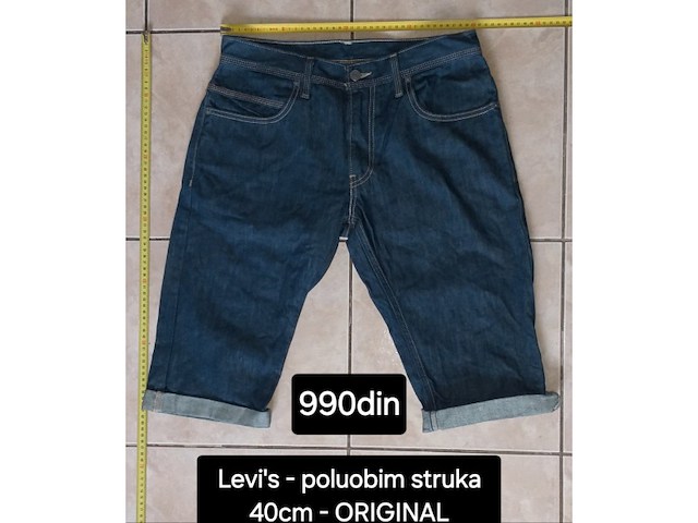 Levi`s teksas bermude 514 W33 - ORIGINAL