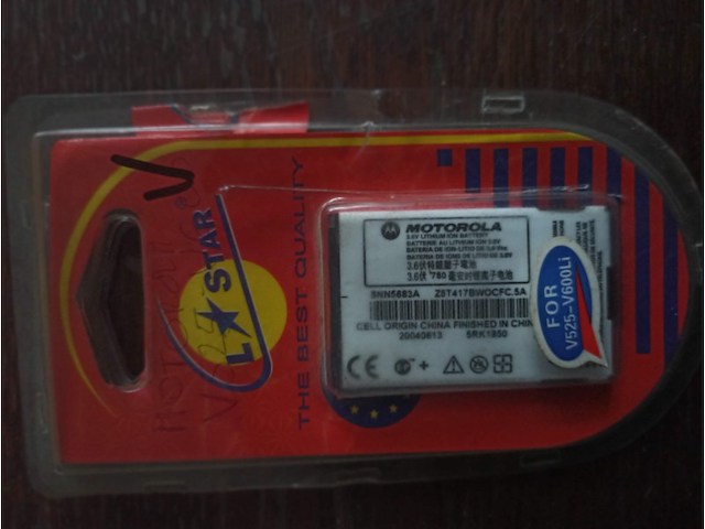 motorola v525 baterija kolekcionarski primerak sa slika