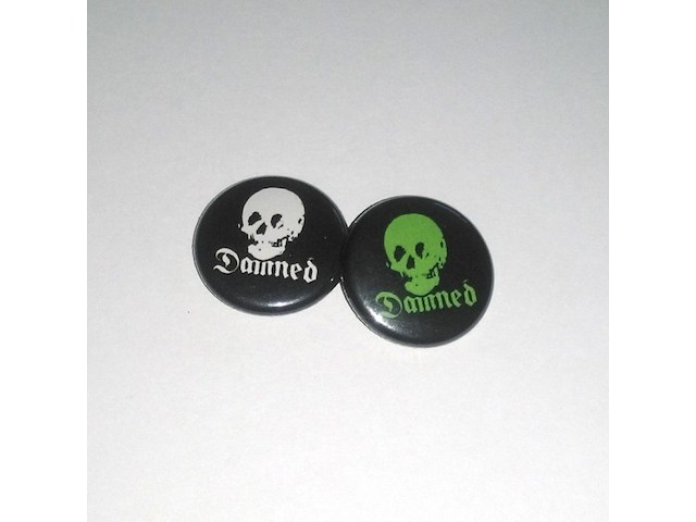 THE DAMNED 2 bedža