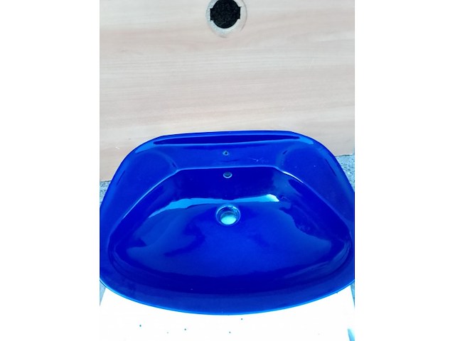 Lavabo plavo- ljubičasti 55x47