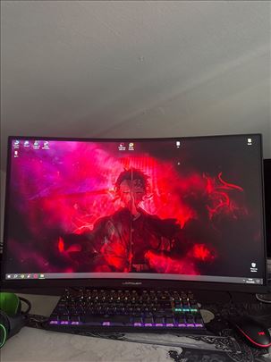 Hitno! Gaming PC + 27’’ 165Hz Zakrivljeni Moni