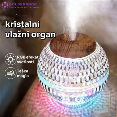Difuzer-ovlazivač vazduha kristalna kugla