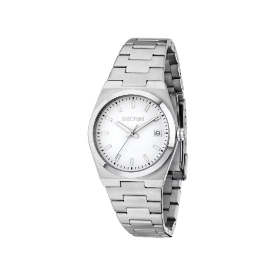 Sector R3253301506 ženski sat Lady Petite 34mm Analog Silver Collection C300 White Dial