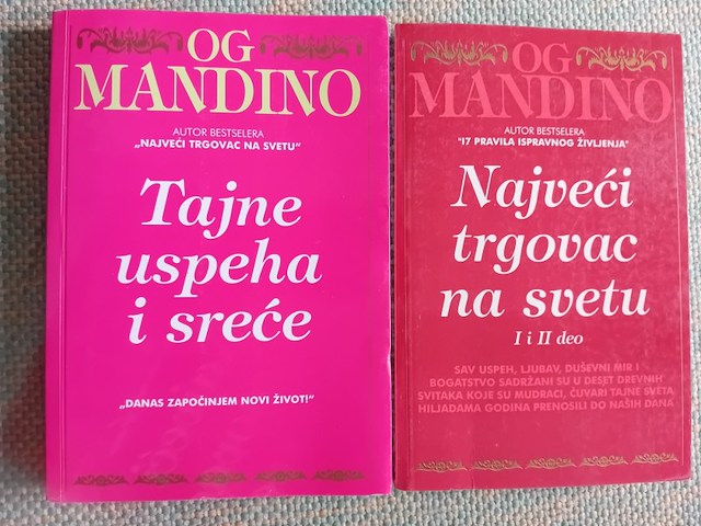 Og Mandino Najveće čudo na svetu / Tajne uspeha i sreće