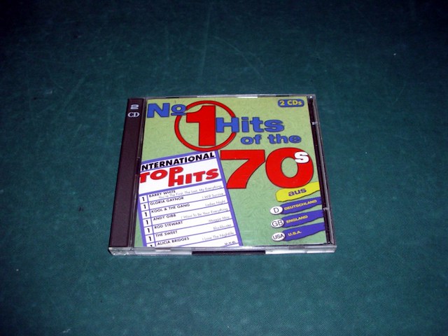 VARIOUS – No. 1 Hits Of The 70`s (2xCD)
