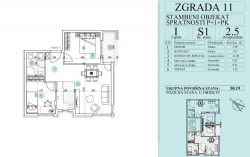 Prodajem Stan-Apartman, Petrovaradin, €108.000