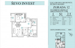 Prodajem Stan-Apartman, Petrovaradin, €108.000