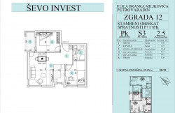 Prodajem Stan-Apartman, Petrovaradin, €108.000