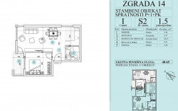 Prodajem Stan-Apartman, Petrovaradin, €81.650