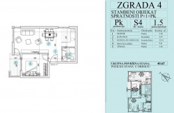 Prodajem Stan-Apartman, Petrovaradin, €81.650