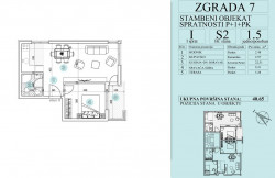 Prodajem Stan-Apartman, Petrovaradin, €81.650