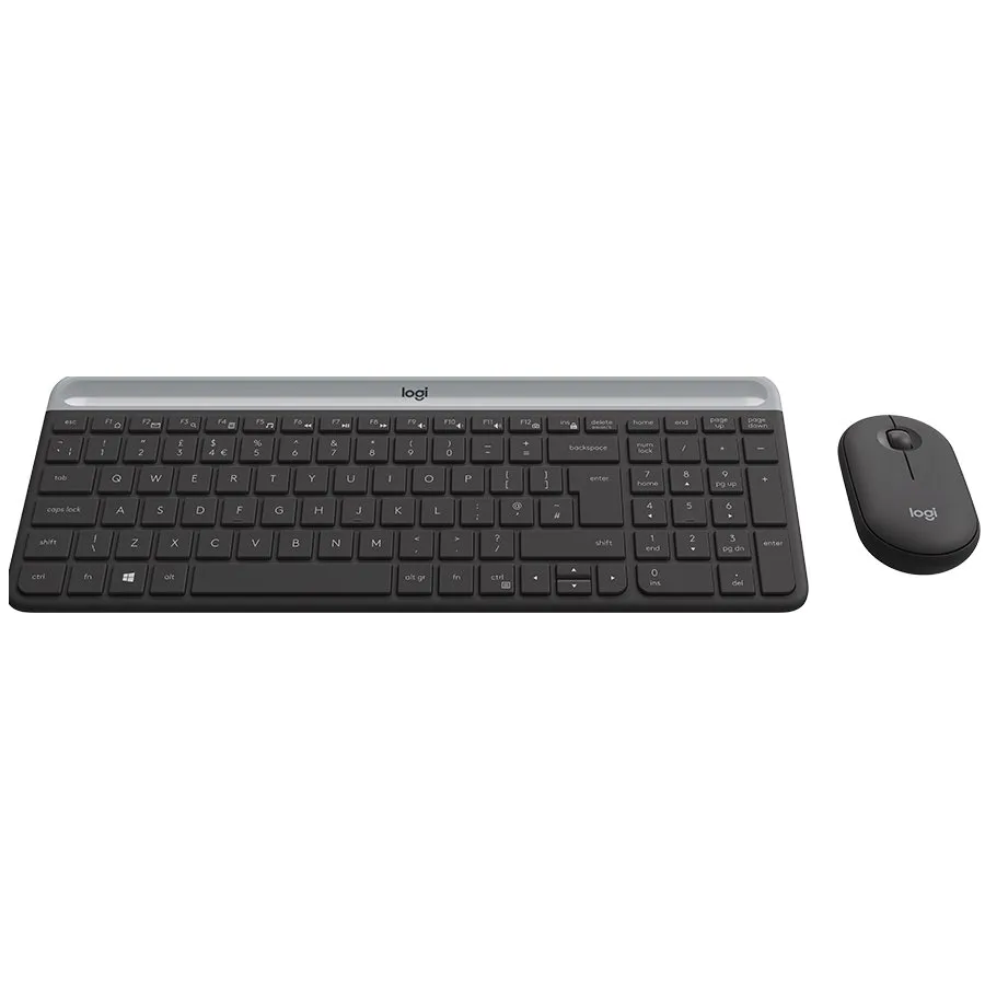 LOGITECH MK470 Slim Wireless Combo - GRAPHITE - HRV-SLV-SRB