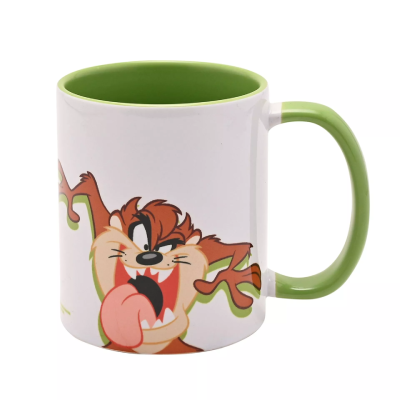 Šolja - Looney Tunes, Tasmanian Devil Green Inside Mug
