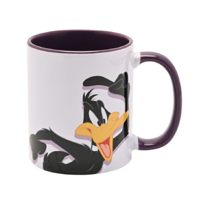 Šolja - Looney Tunes, Daffy Duck Purple Inside Mug