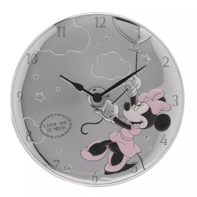 Zidni sat - Disney, Mickey and Minnie, Minnie, Silver 999
