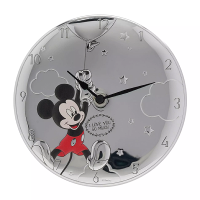 Zidni sat - Disney, Mickey and Minnie, Mickey, Silver 999