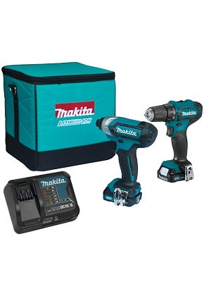 Makita Akumulatorski set CLX224SA - busilica i odvijac