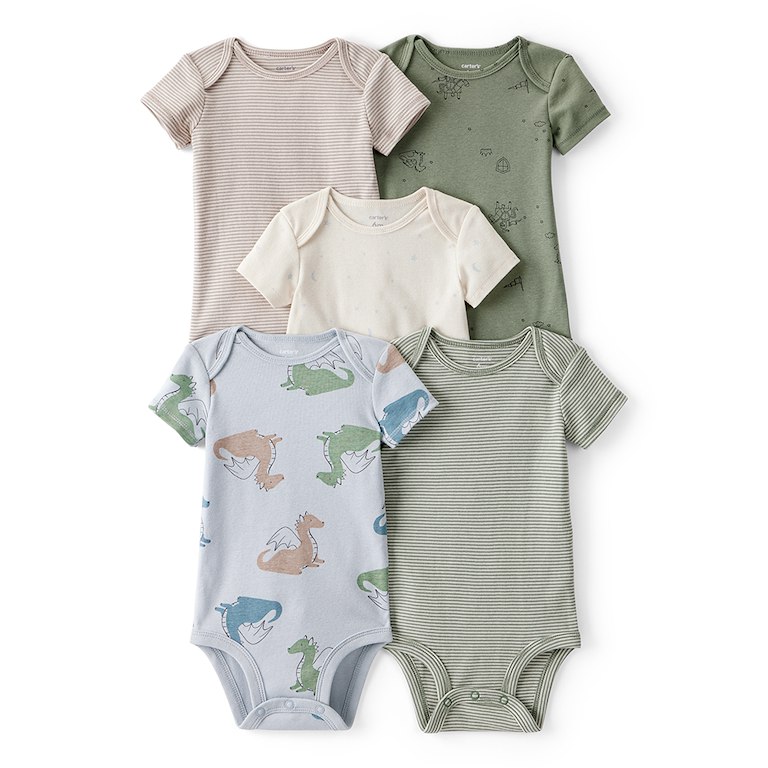 Carter's bodi za bebe dečake - set od 5 kom. BZ251T921410