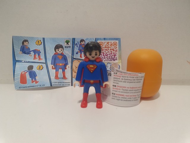 Kinder surprise DC Playmobil 2025 Superman VC291