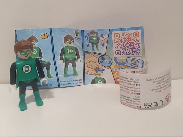 Kinder surprise DC Playmobil 2025 Green Lantern VC294