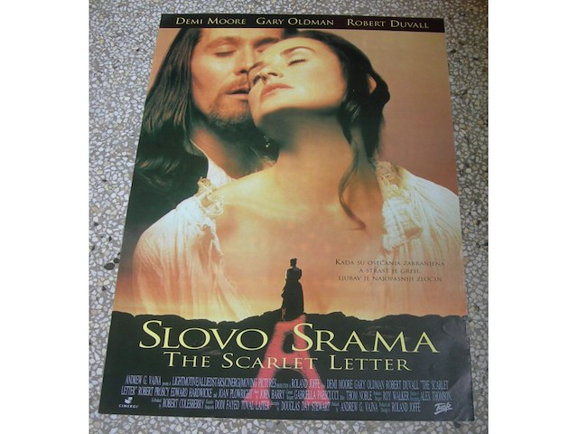 Slovo srama (Demi Moore) - filmski plakat