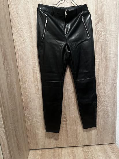 Zara kozne nove pantalone L