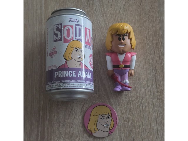 Funko Pop SODA: Masters of the Universe Prince Adam